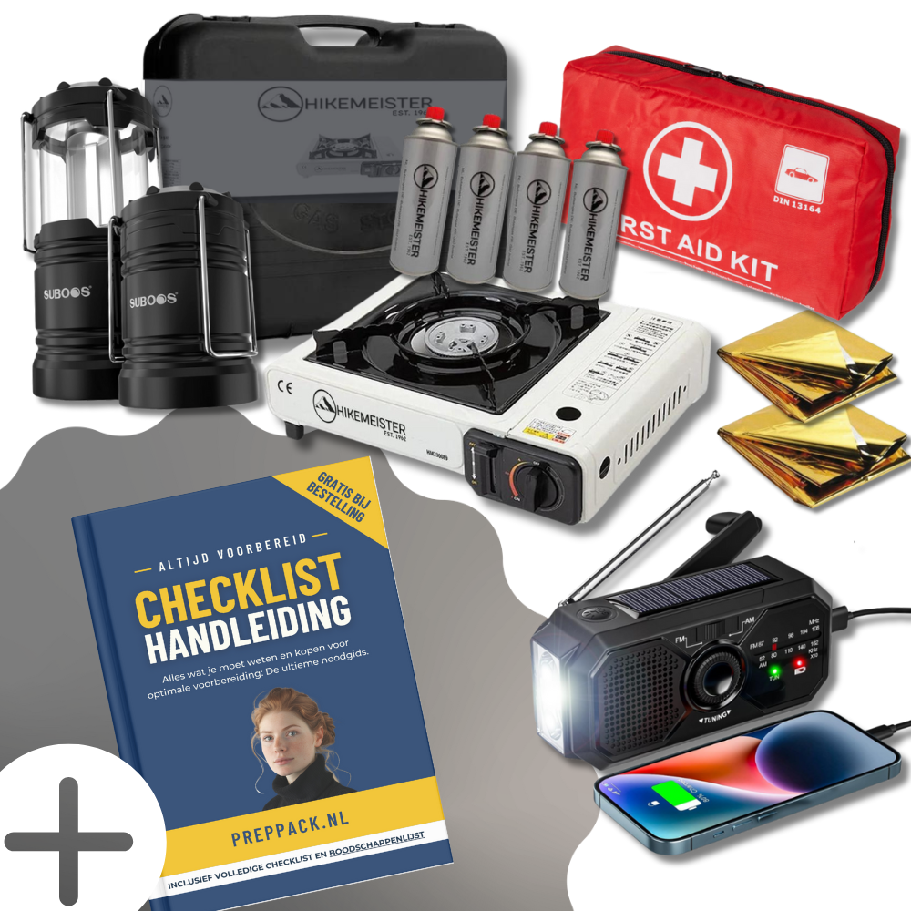 PrepPack STARTER Pack - Noodpakket Kopen